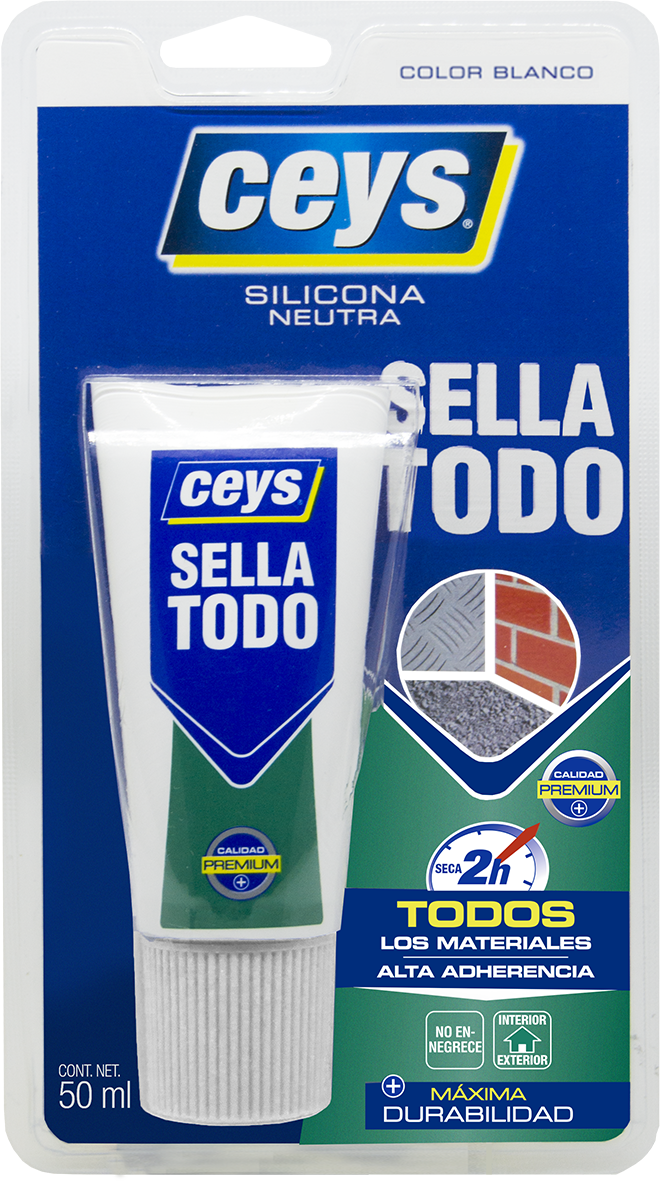 Silicona universal para sellar y reparar todo - Ceys